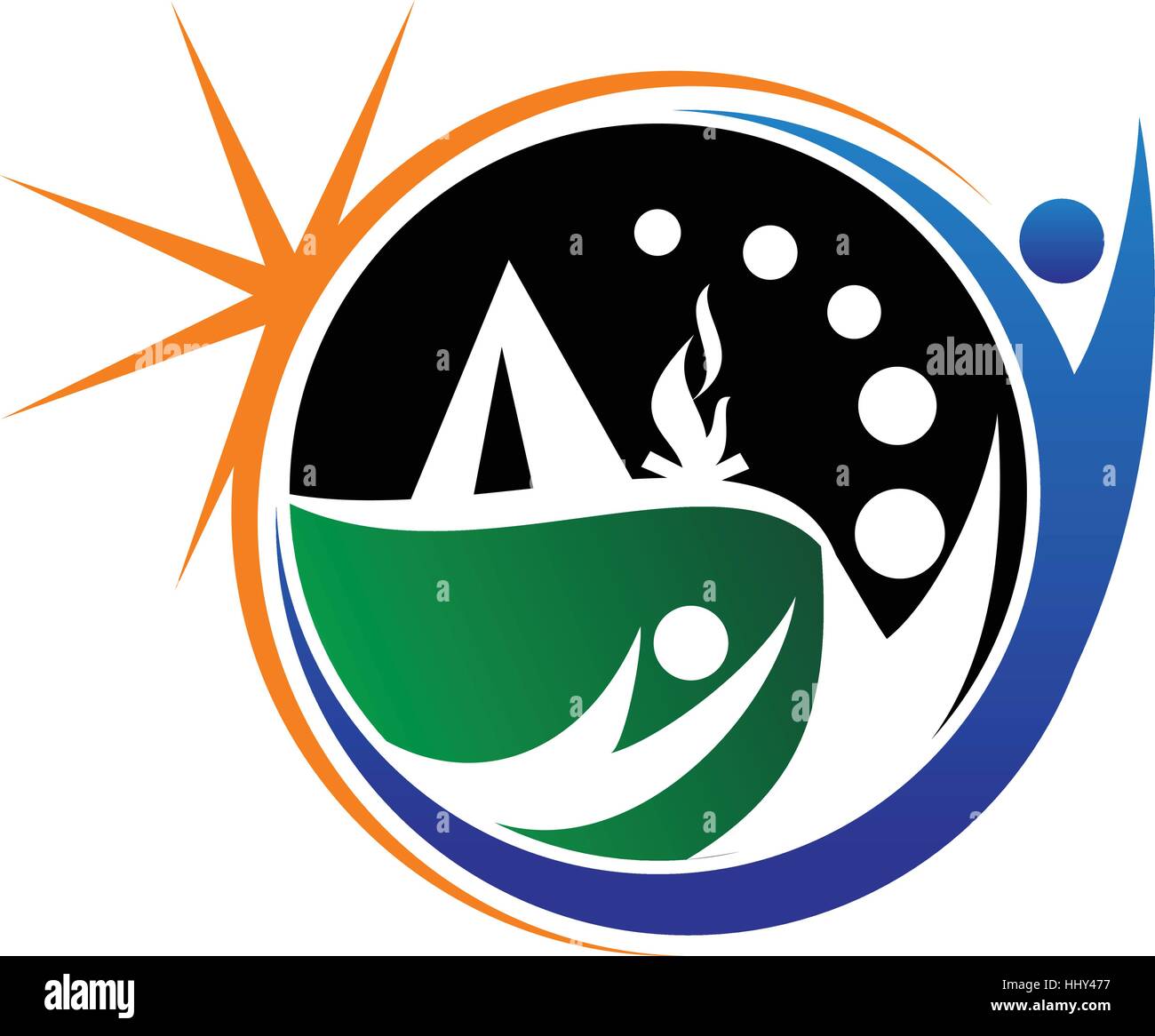 Walking together wildlife Stock Vector Images - Alamy