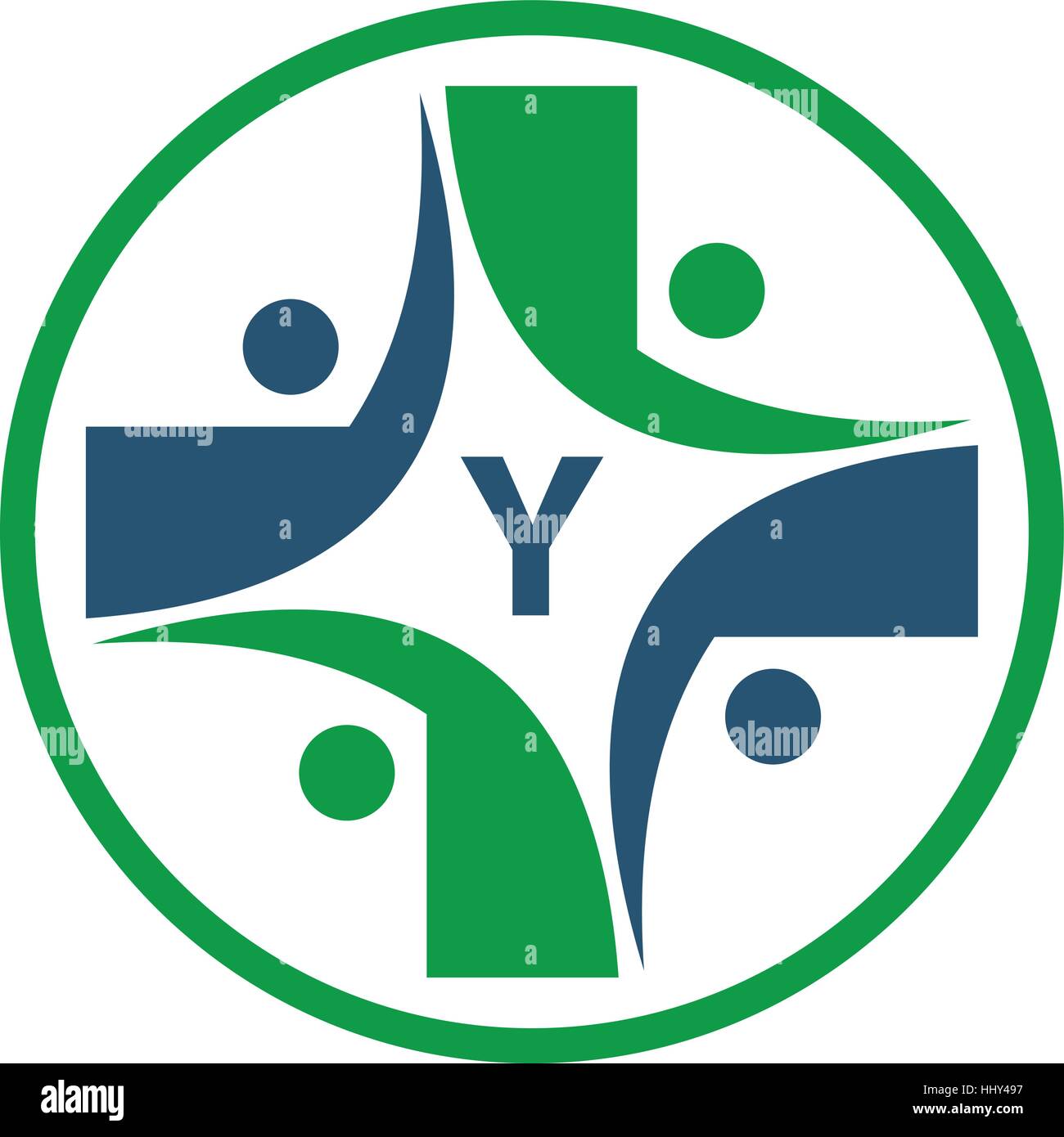 Medical Group Initial Y Stock Vector Image & Art - Alamy