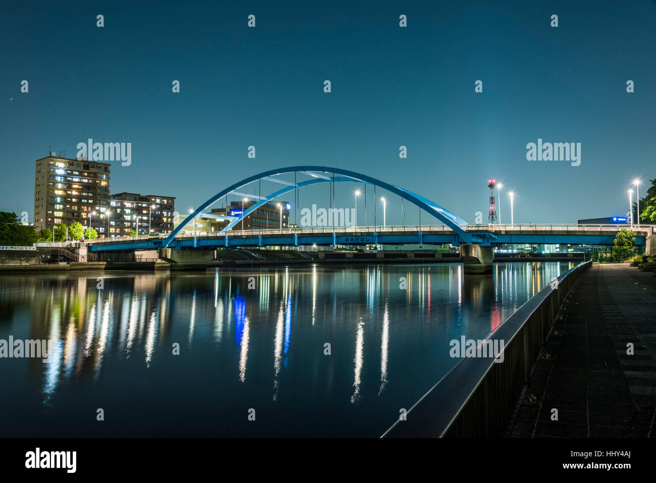 Otakebashi Bridge, Sumida River,Tokyo,Japan Stock Photo - Alamy