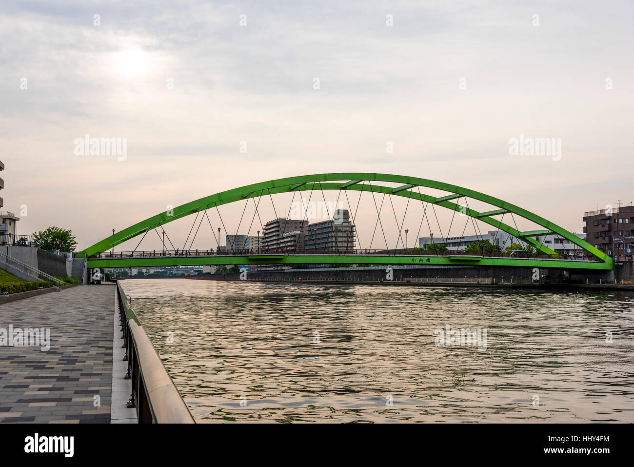 Odaibashi Bridge, Sumida River,Tokyo,Japan Stock Photo - Alamy