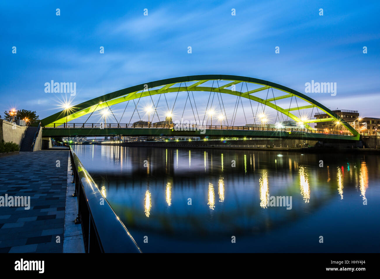 Odaibashi Bridge, Sumida River,Tokyo,Japan Stock Photo - Alamy