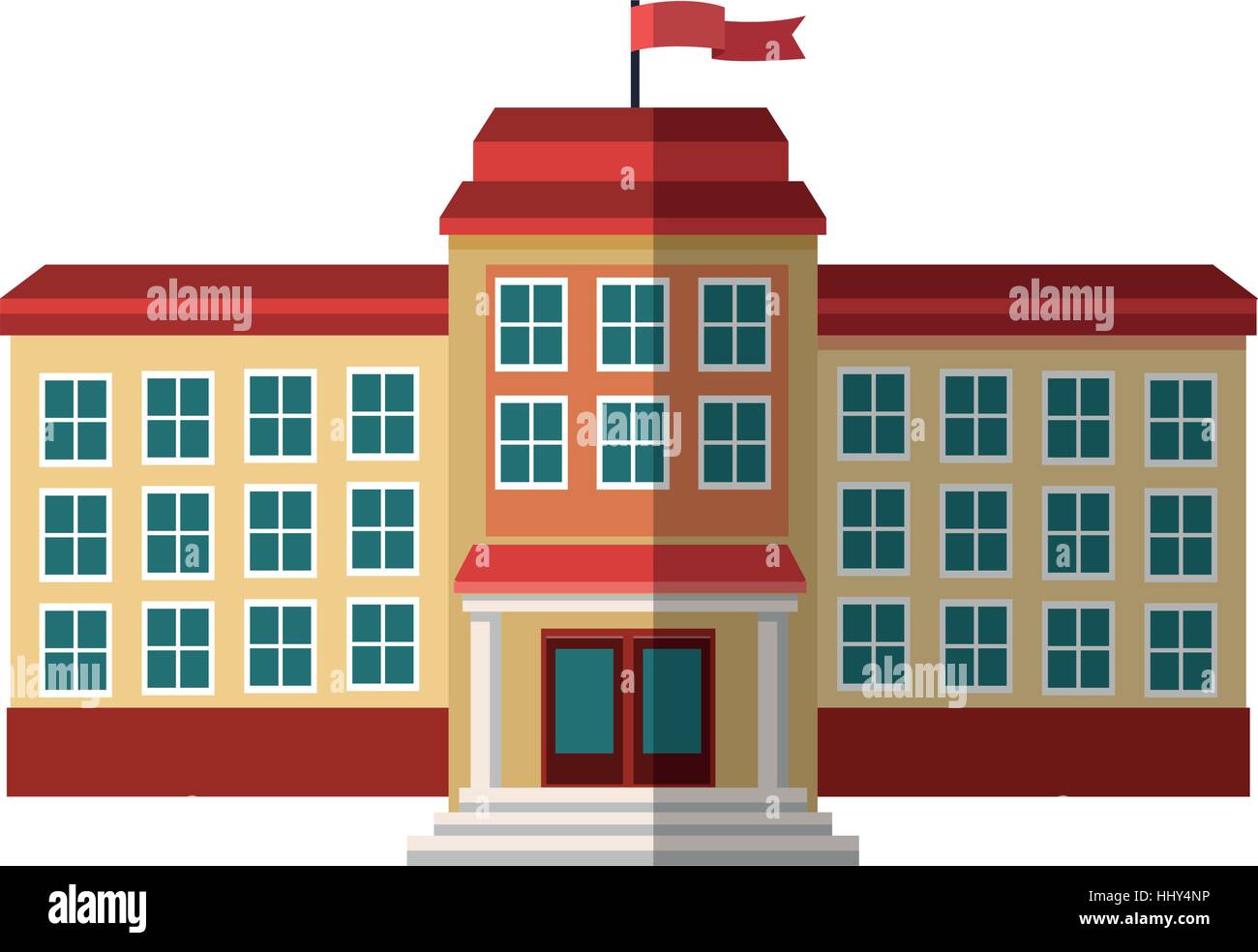 school building icon Stock Vector Image & Art - Alamy