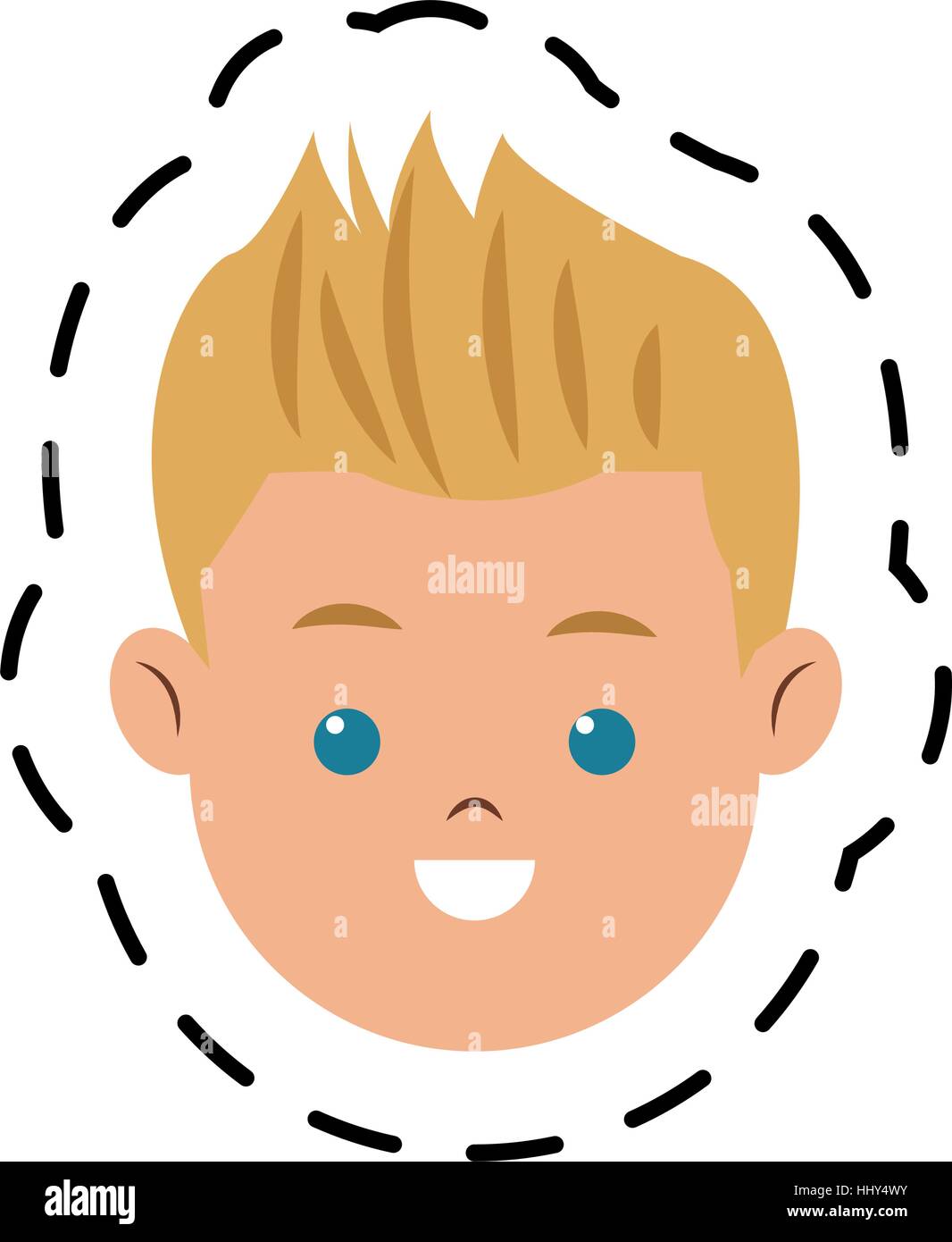 young boy cartoon icon Stock Vector Image & Art - Alamy