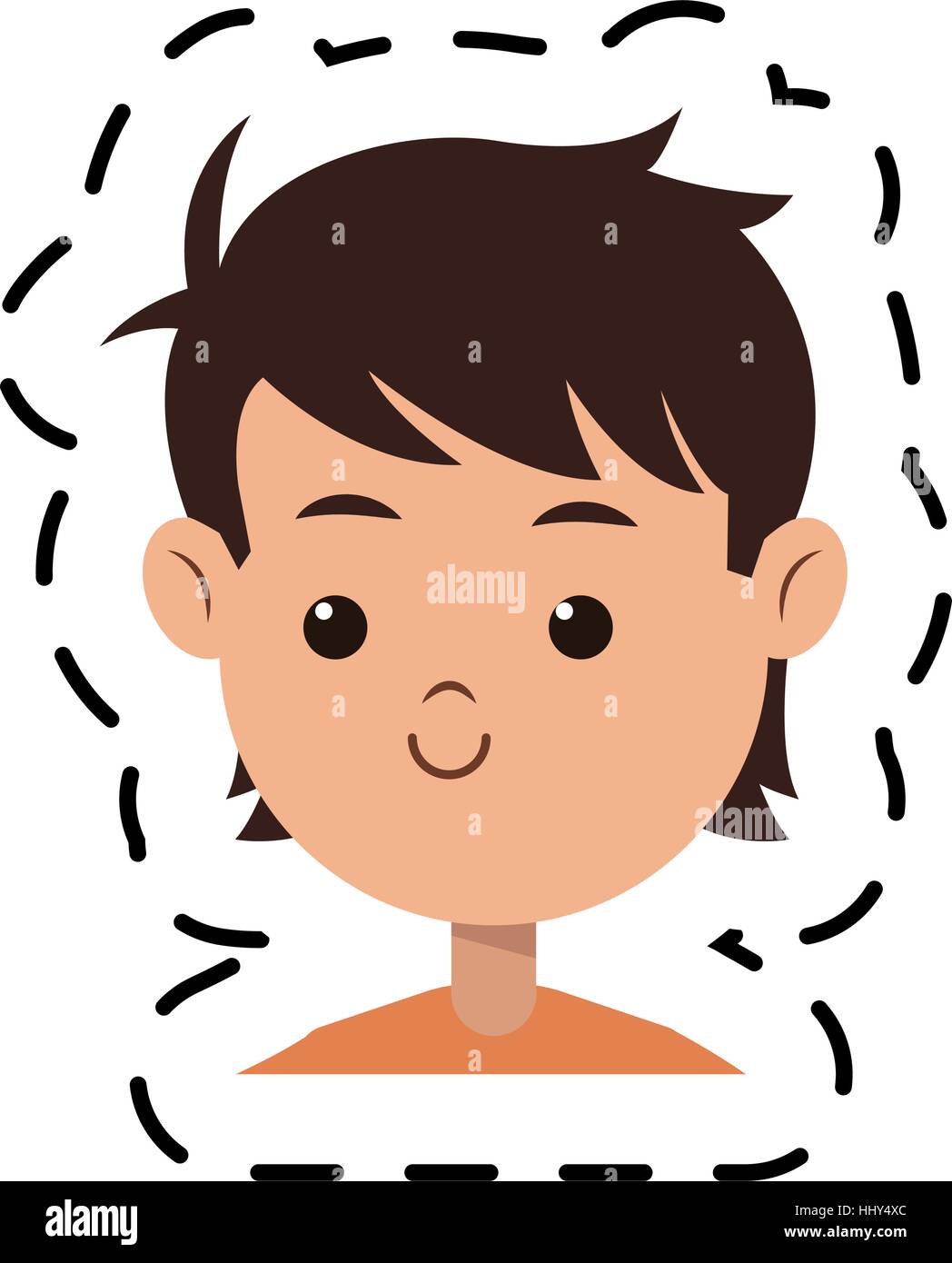 young boy cartoon icon Stock Vector Image & Art - Alamy