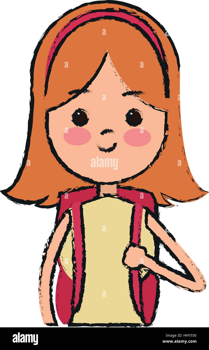 girl cartoon icon Stock Vector Image & Art - Alamy