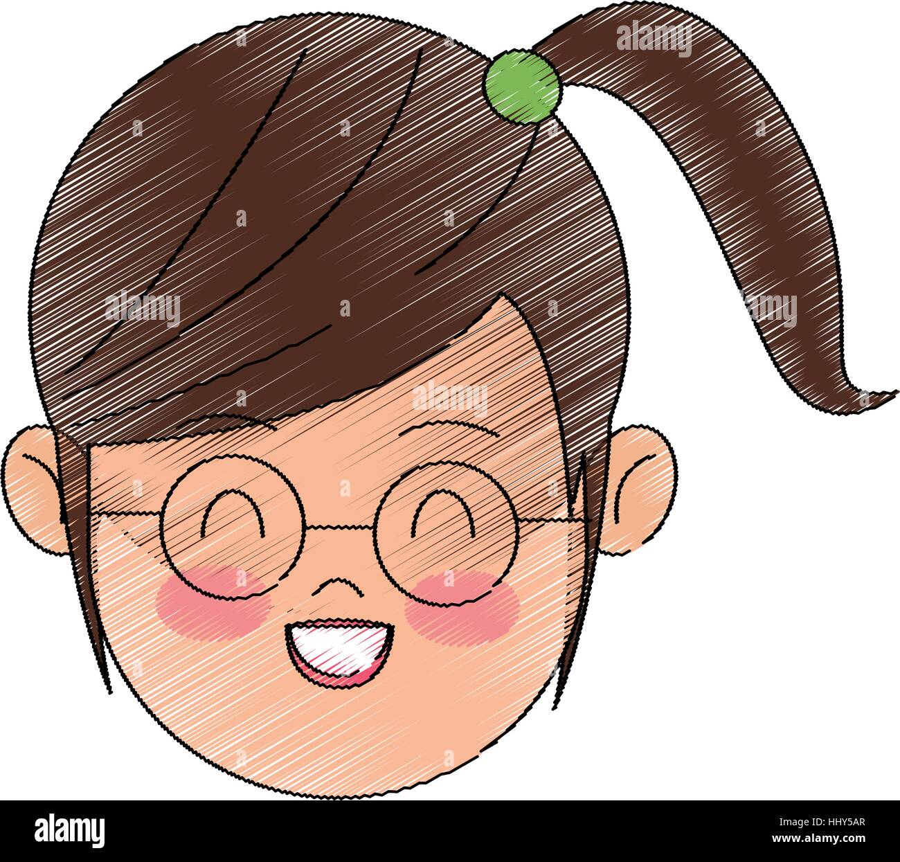 Girl cartoon icon Stock Vector Image & Art - Alamy