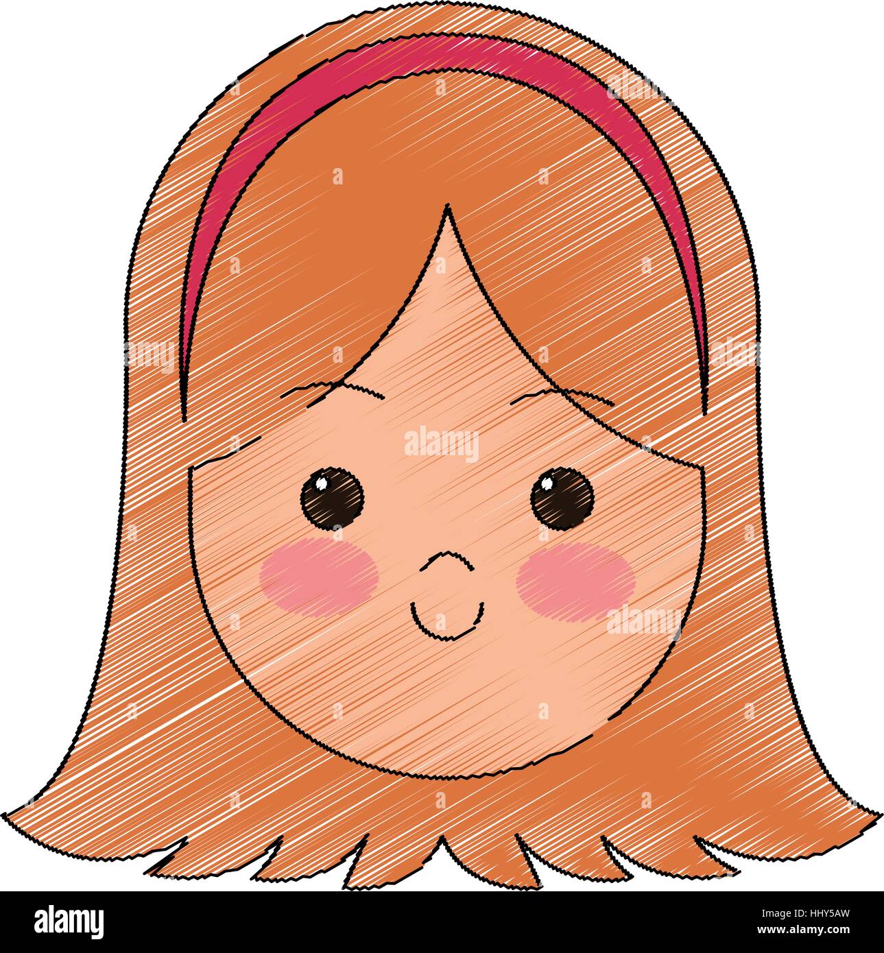 Girl cartoon icon Stock Vector Image & Art - Alamy