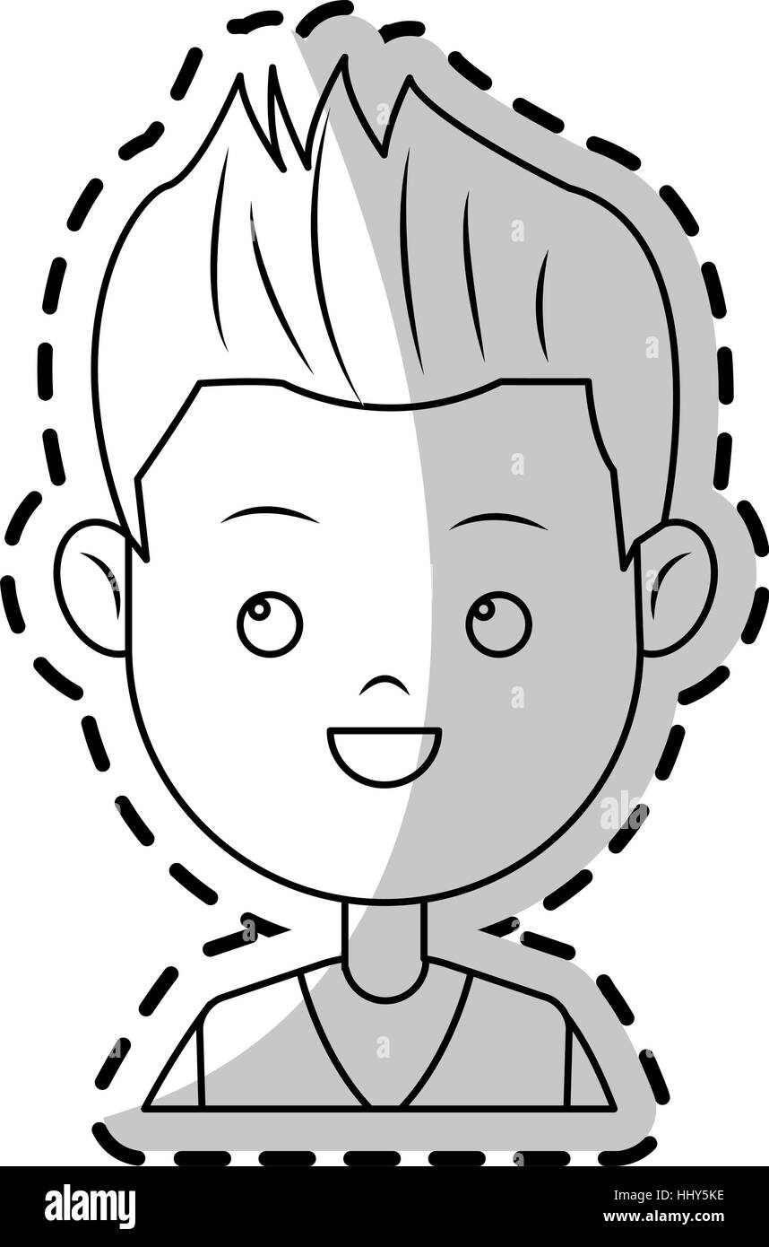 boy cartoon icon Stock Vector Image & Art - Alamy