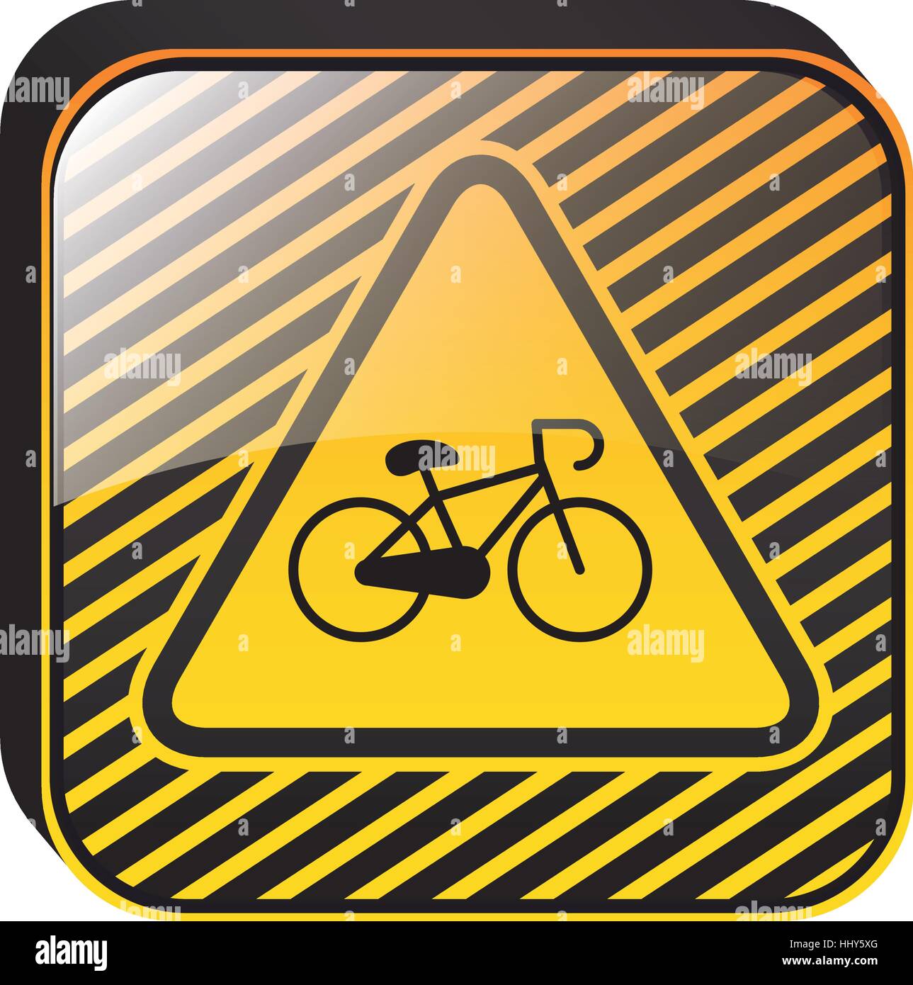 Bicycle safety signals Stock Vector Images - Alamy