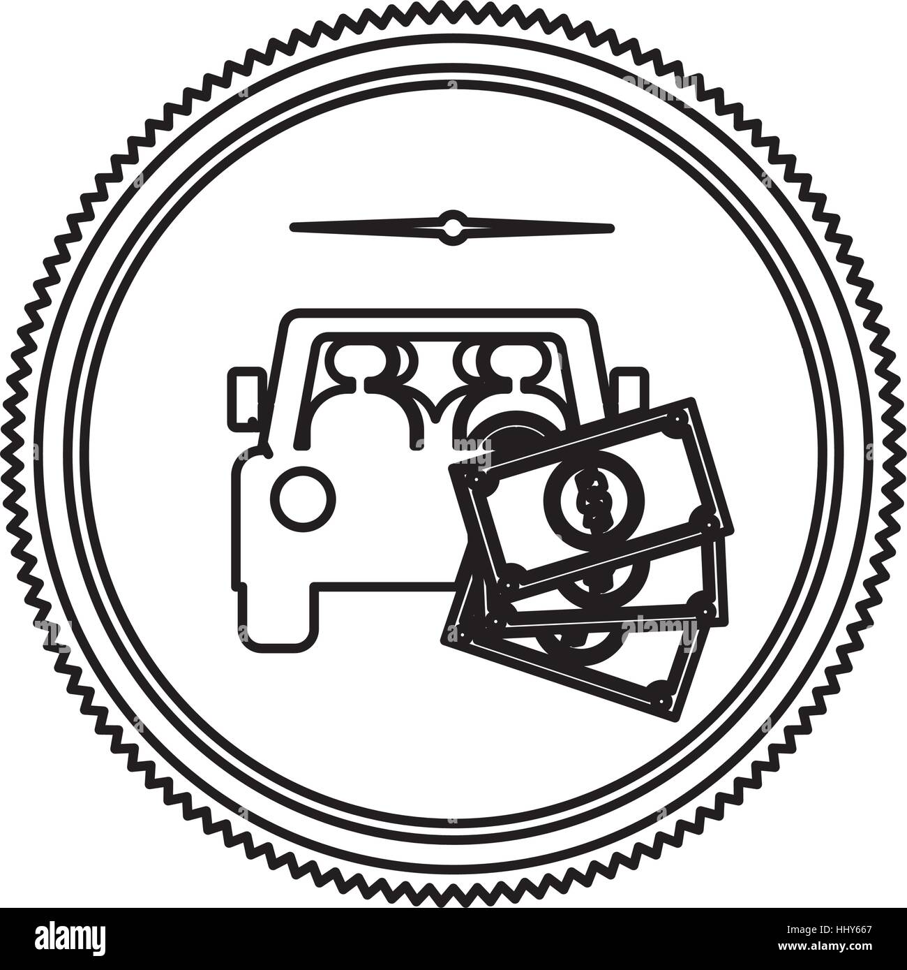 Banknote wheel Stock Vector Images - Alamy