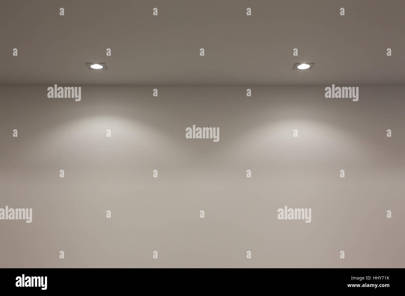 Details of installed modern lights in the ceiling Stock Photo - Alamy