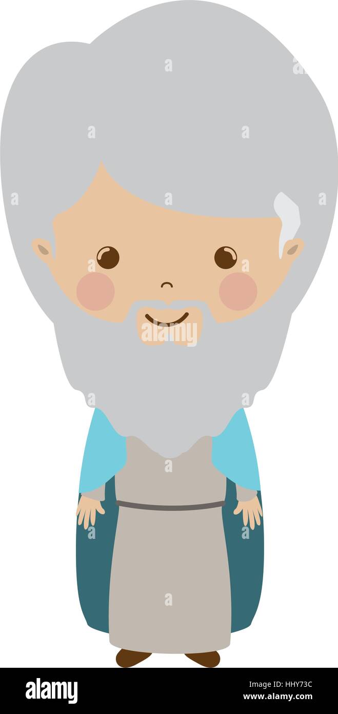 the wise man gaspar cartoon vector illustration Stock Vector Image ...