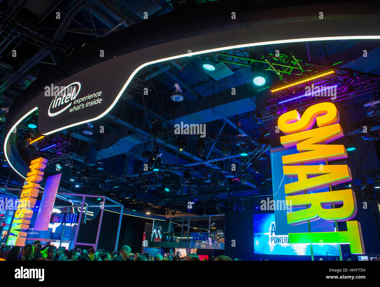 Intel booth ces show in hi-res stock photography and images - Alamy