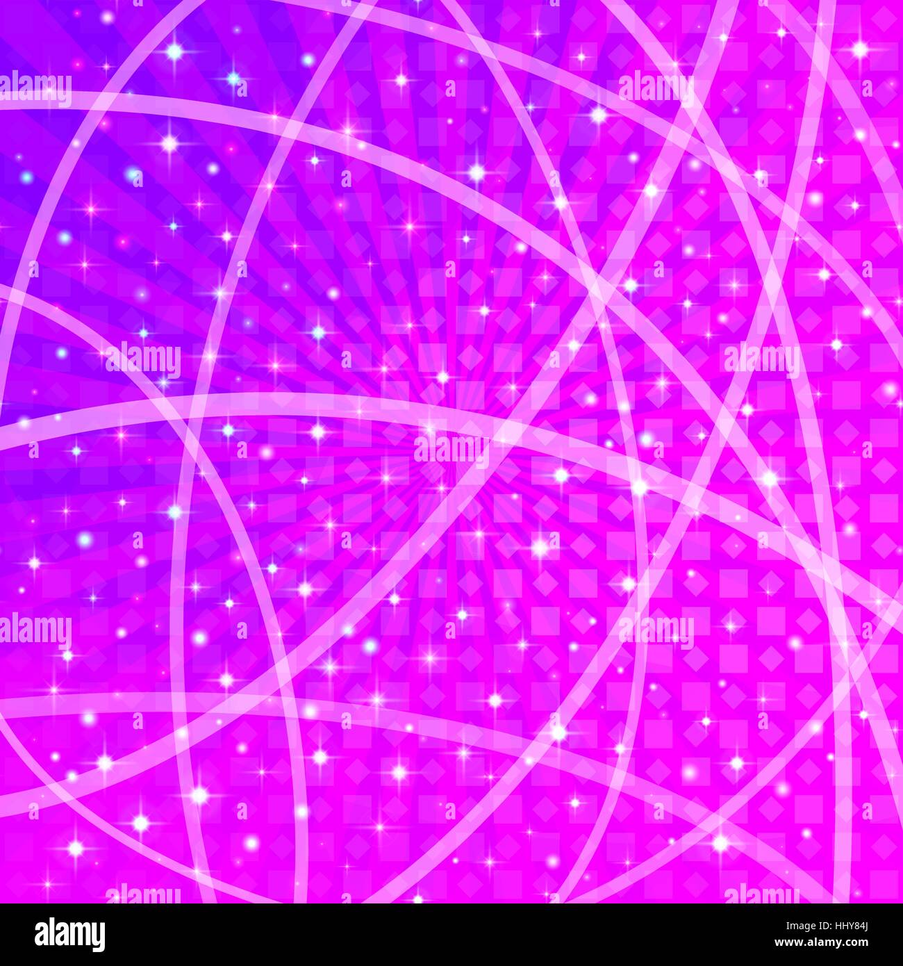 Background with Stars and Rays Stock Vector Image & Art - Alamy