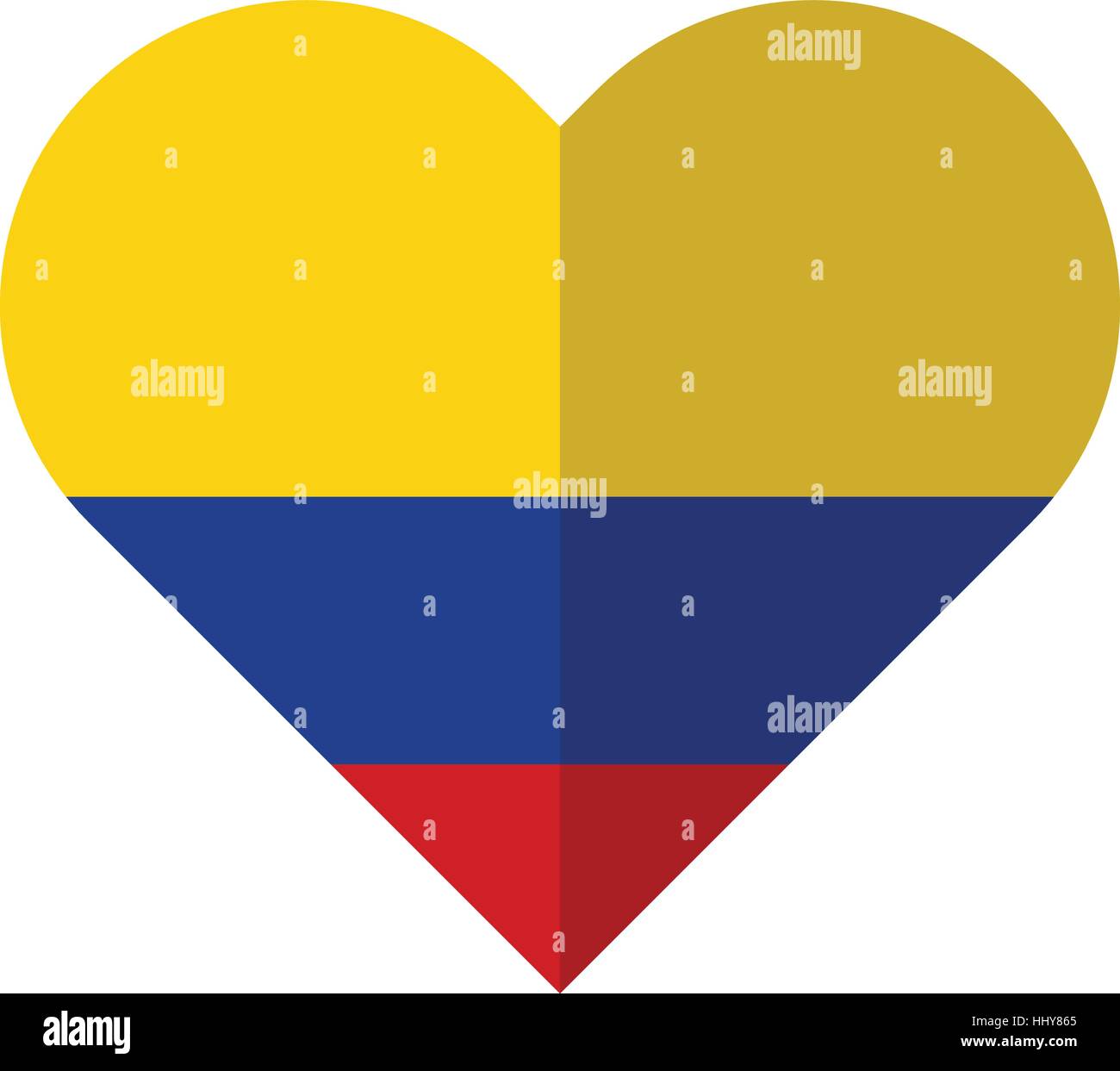 Colombia heart hi-res stock photography and images - Alamy