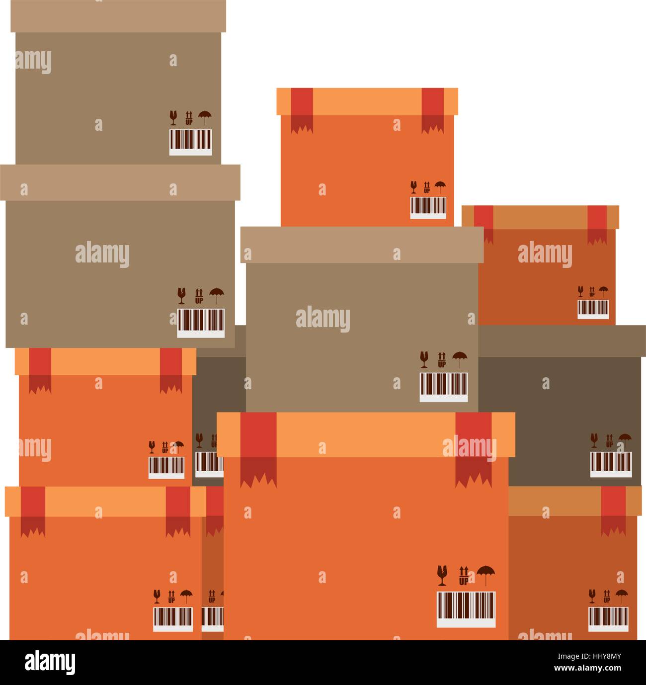 Multiple boxes Stock Vector Images - Alamy