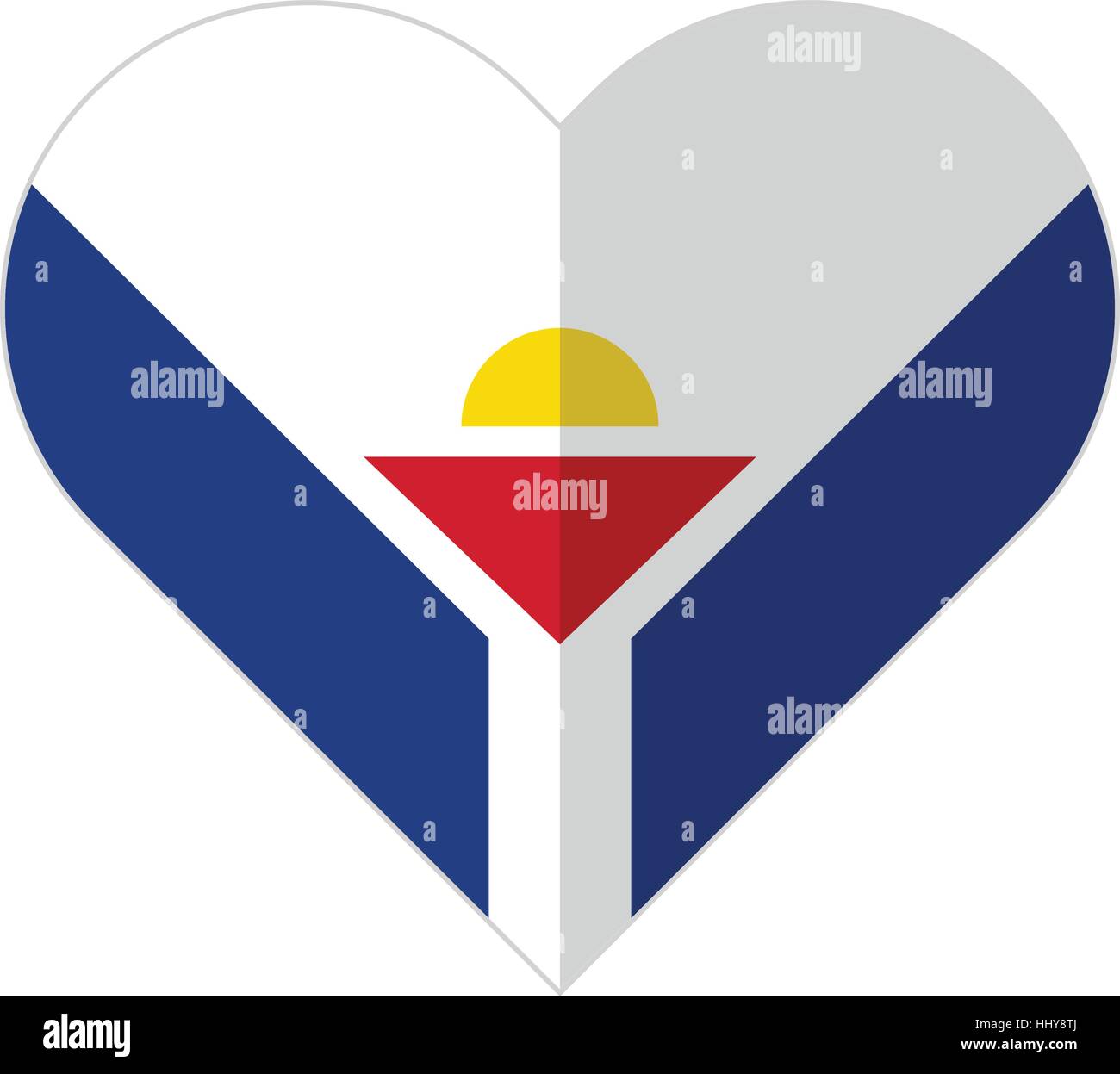 Saint martin symbol vector vectors hi-res stock photography and images ...