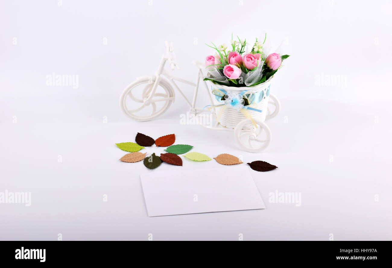 mock up objects isolated on white background with copy space, front ...