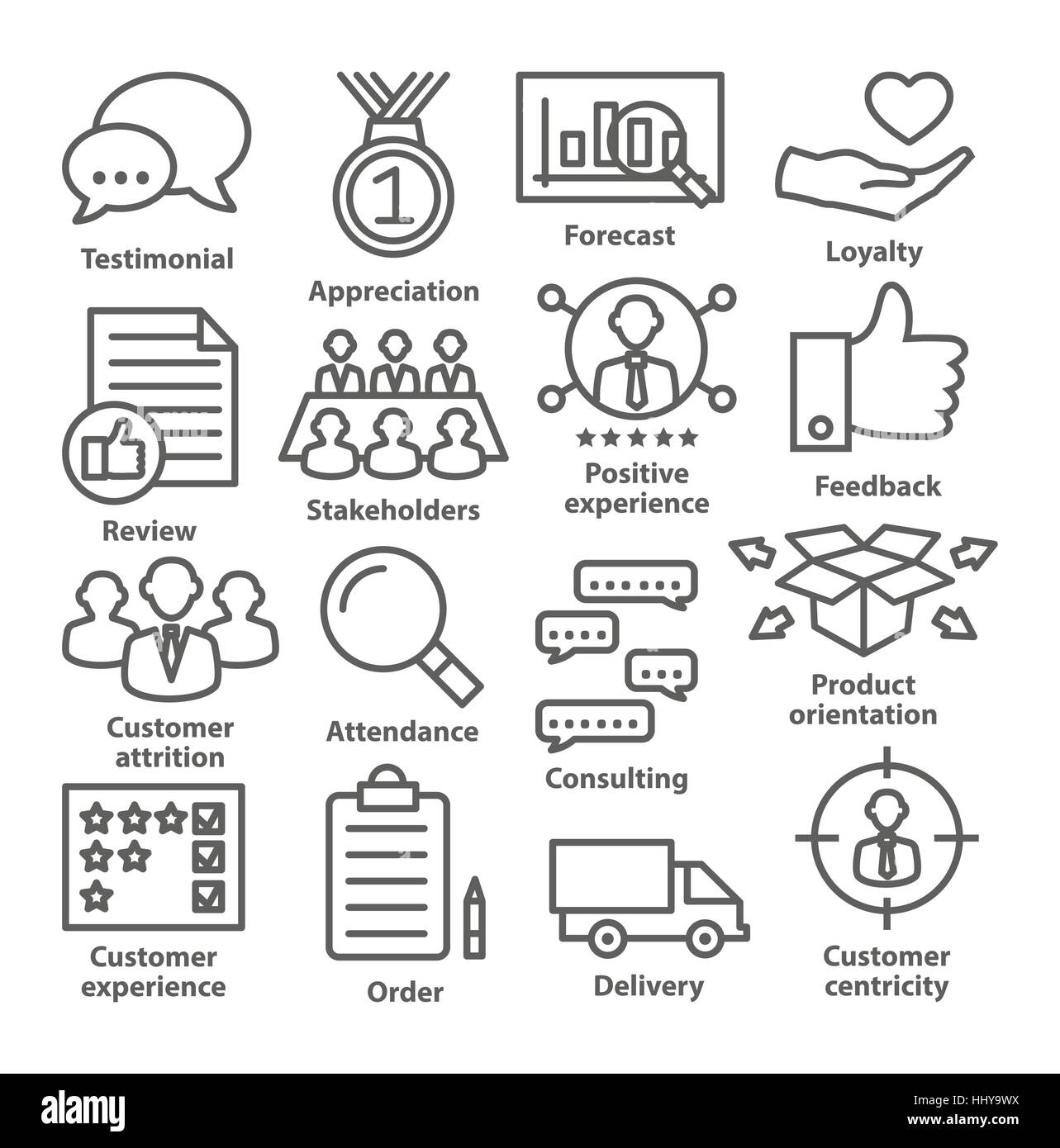 Line for review Stock Vector Images - Alamy