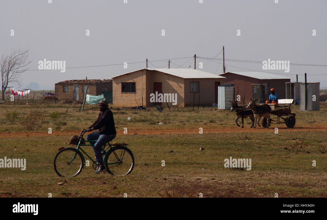 Living conditions and transport in rural South Africa image in ...