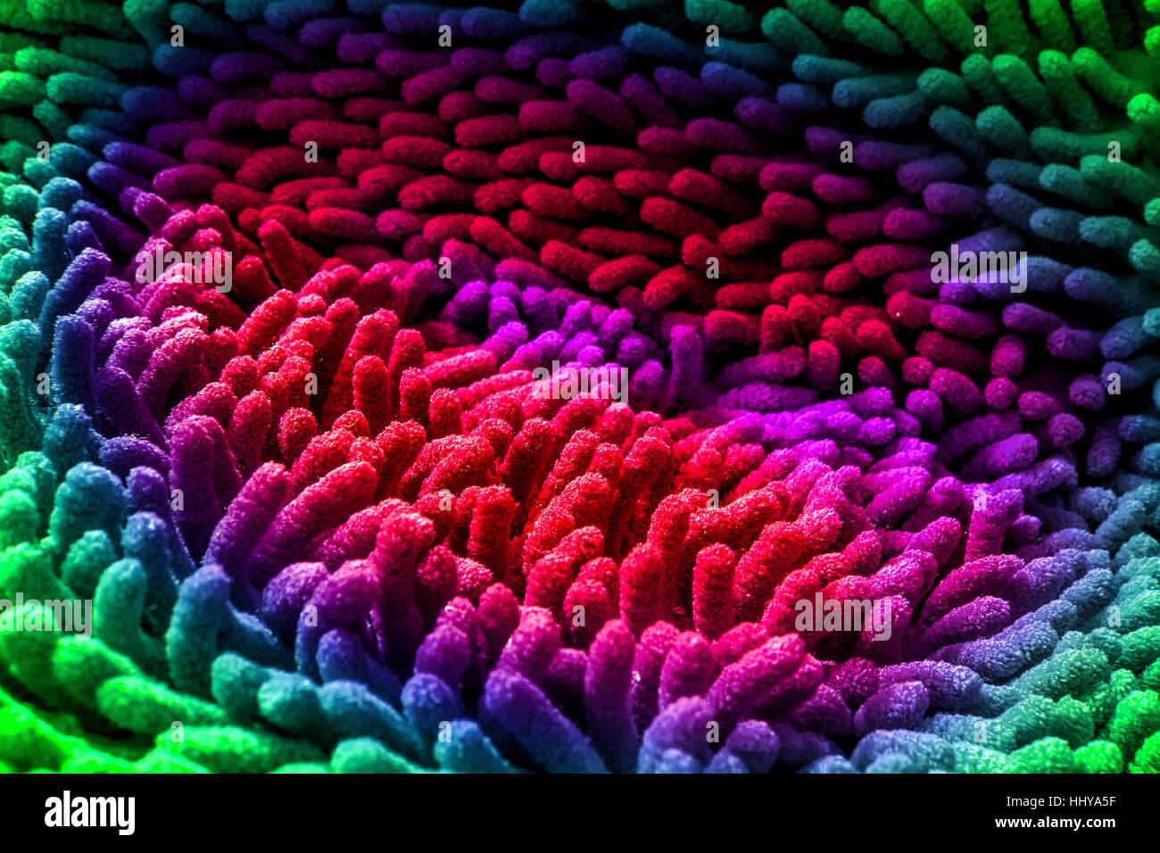 multicolored fabric close up view Stock Photo - Alamy