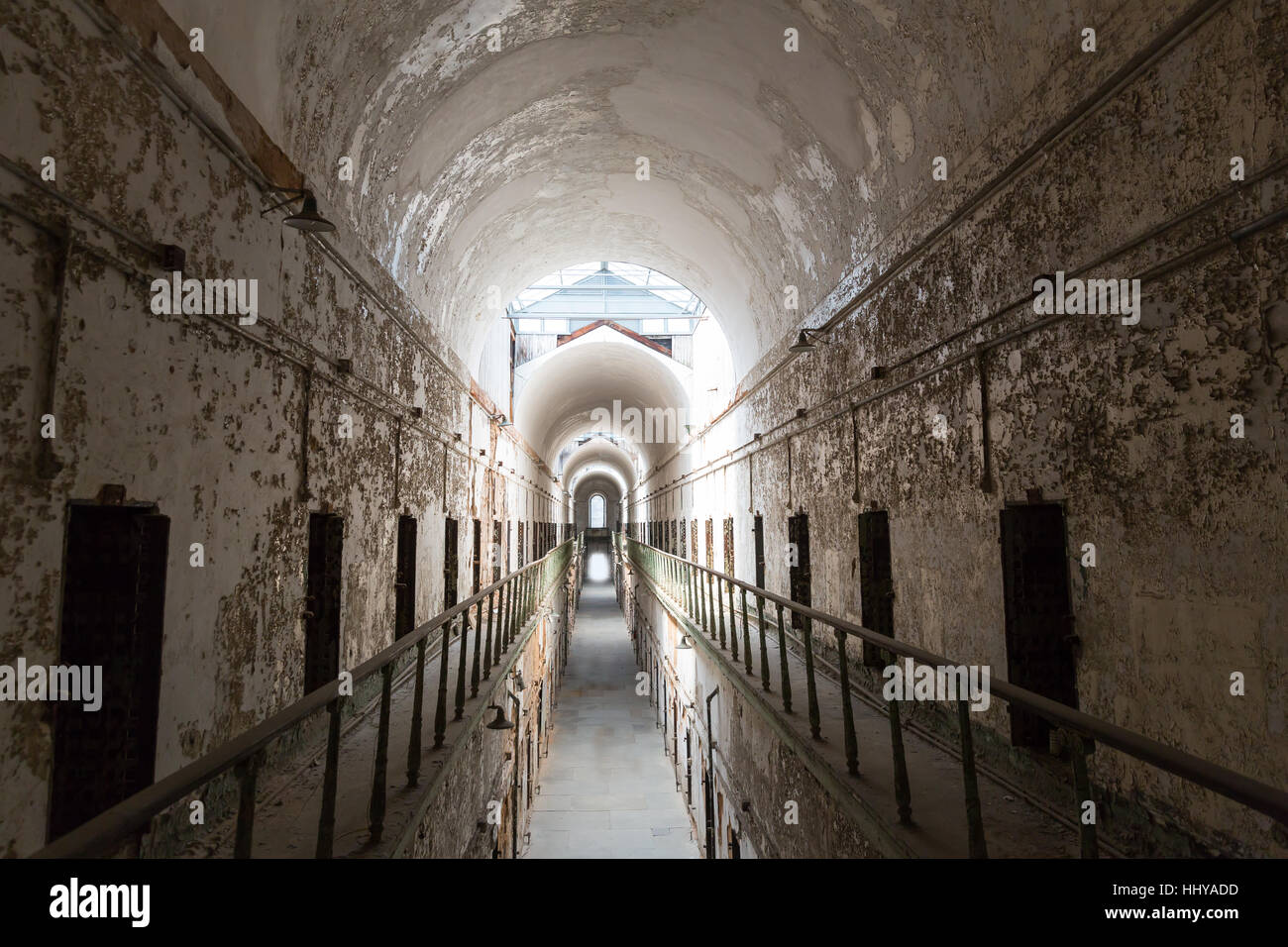 Old prison inside walls hi-res stock photography and images - Alamy