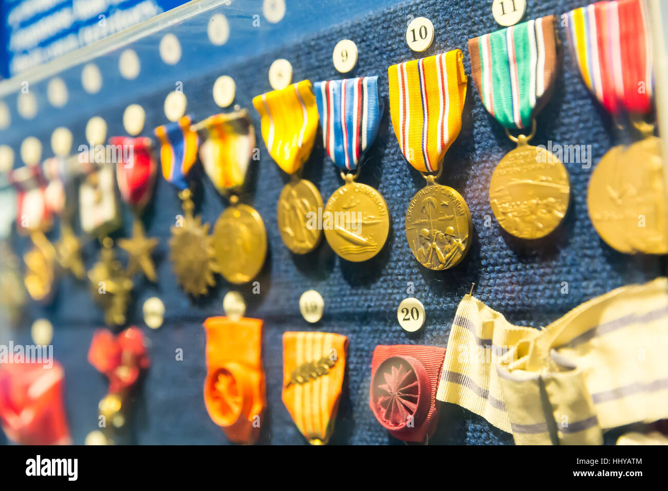 Medals and awards of armed forces Stock Photo - Alamy