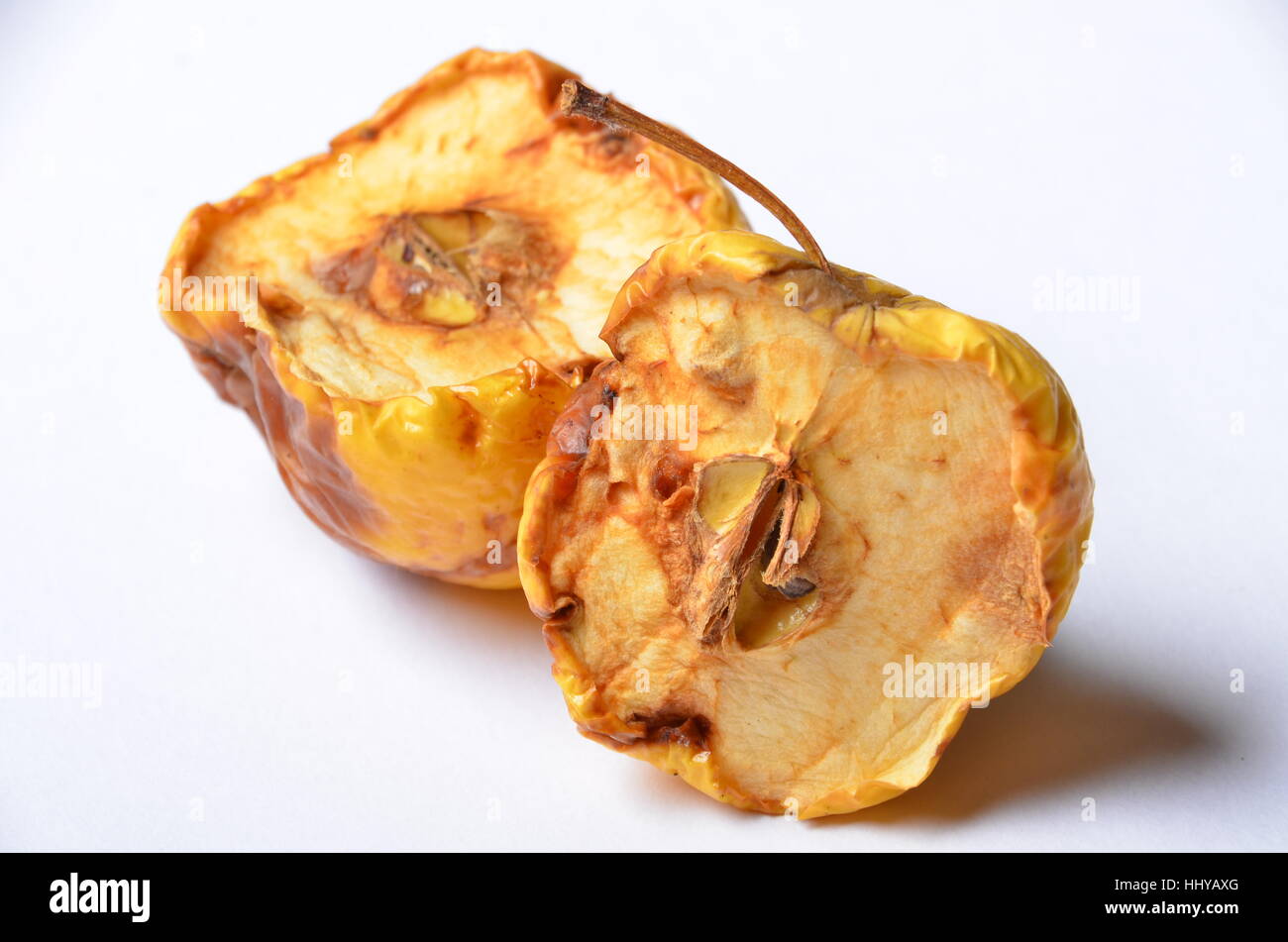 rotten old yellow apples Stock Photo - Alamy