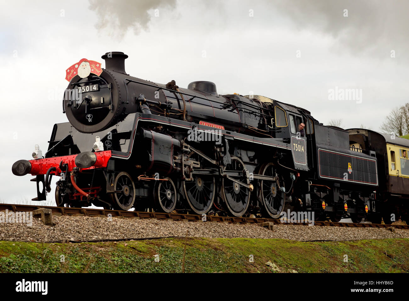 Steam hauled special train hi-res stock photography and images - Alamy
