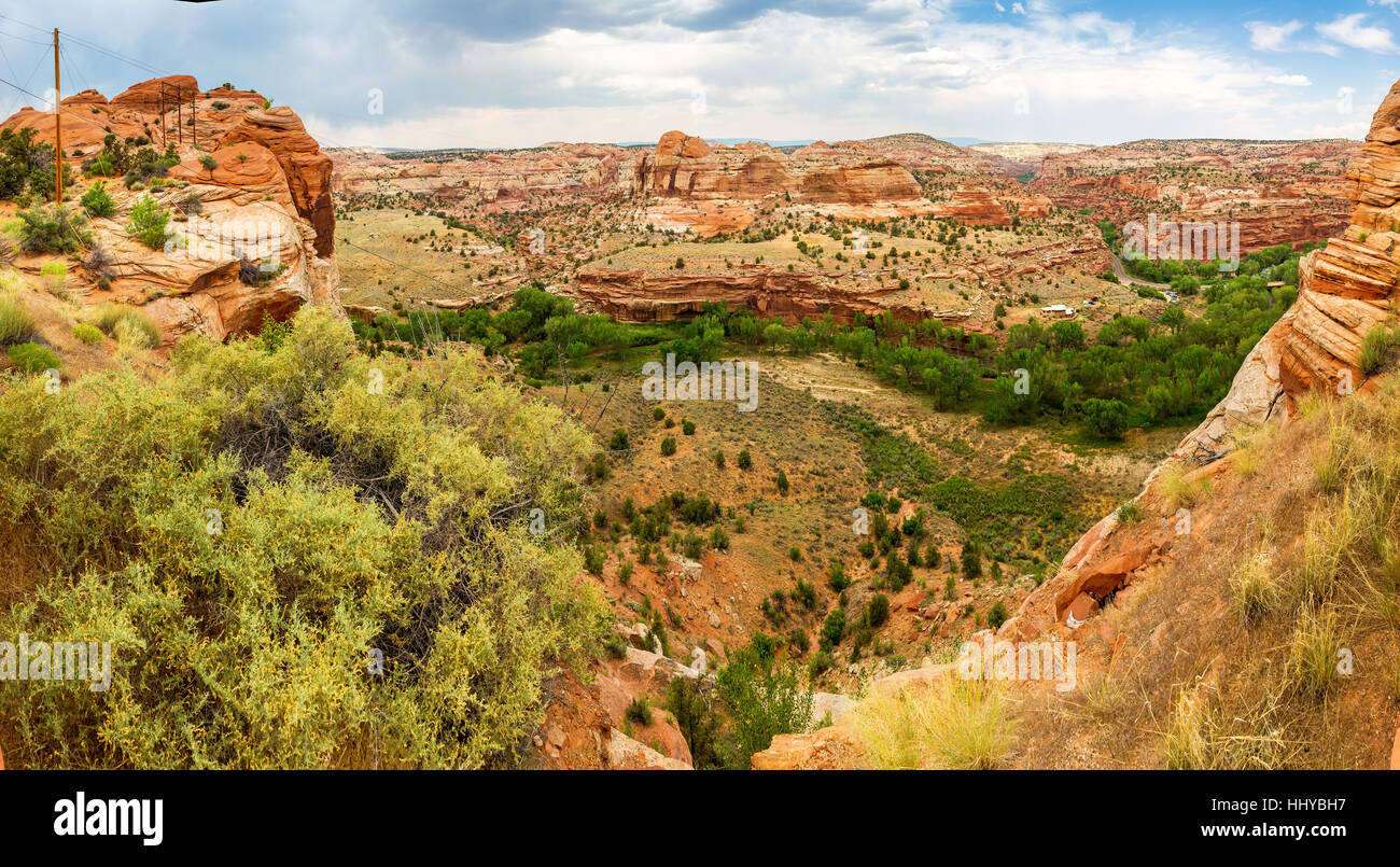 Deep canyon, rocks and mountains Stock Photo - Alamy