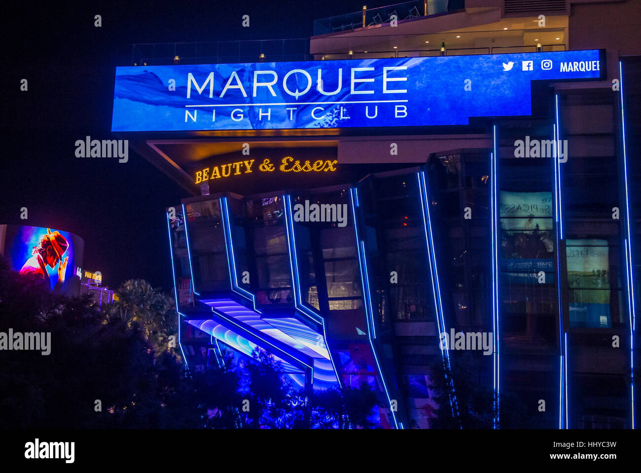 LAS VEGAS - NOV 08 : The Marquee Night club in Cosmopolitan hotel in ...