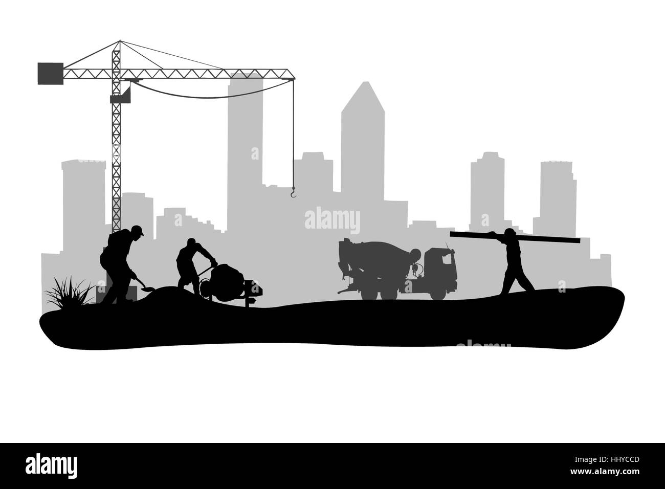 Industrial workers housing Stock Vector Images - Alamy