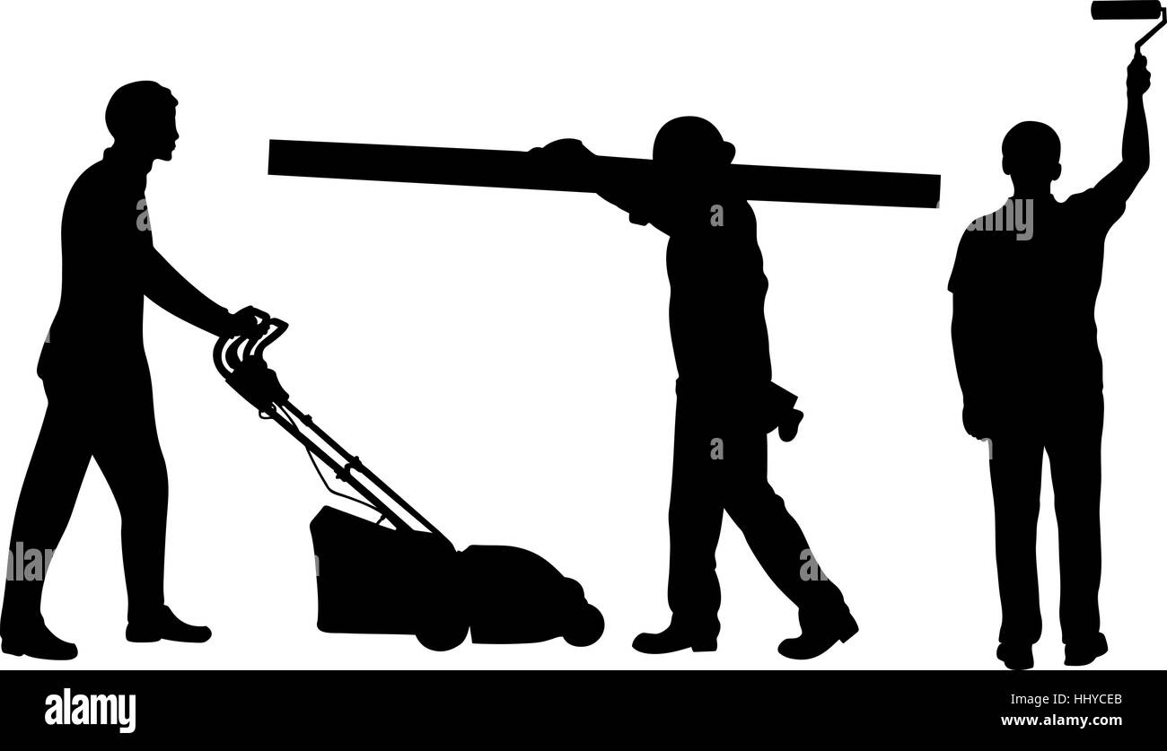 set of different workers isolated Stock Vector Image & Art - Alamy