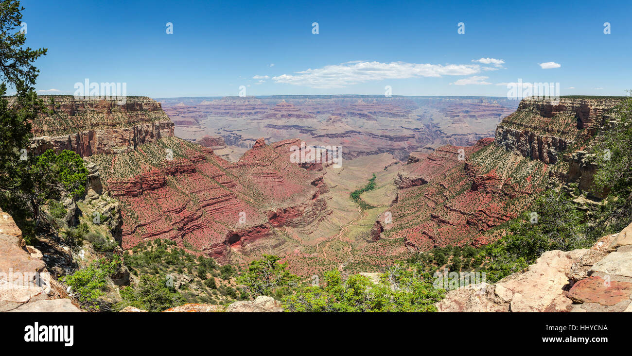 Grand Canyon panoramic view Stock Photo - Alamy