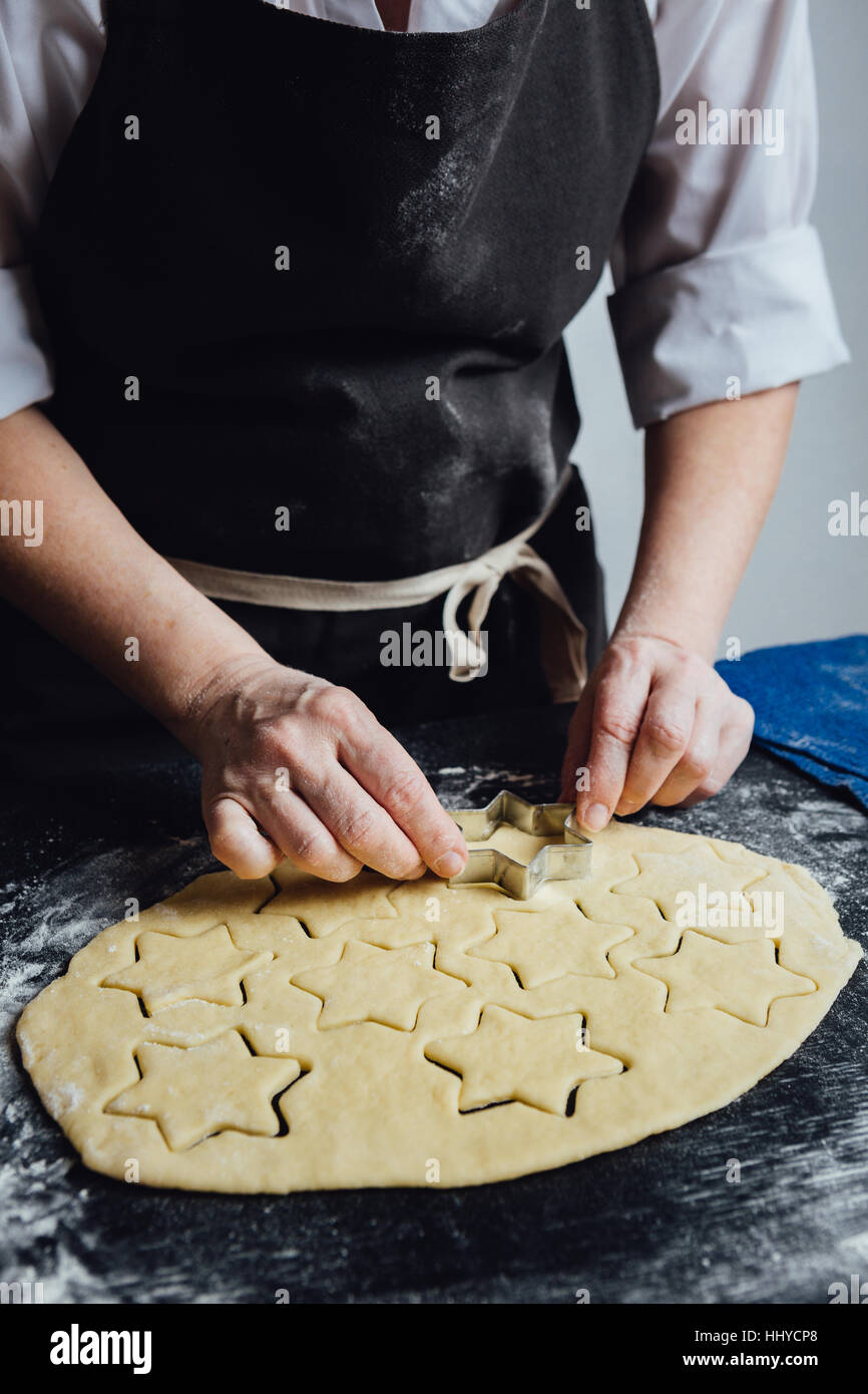 Cut the dough hi-res stock photography and images - Alamy