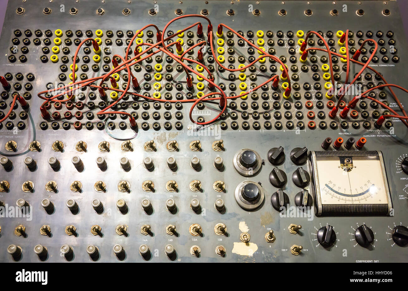 Vintage control panel hi-res stock photography and images - Alamy