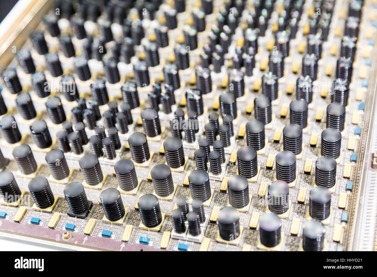 Old electronic components hi-res stock photography and images - Alamy
