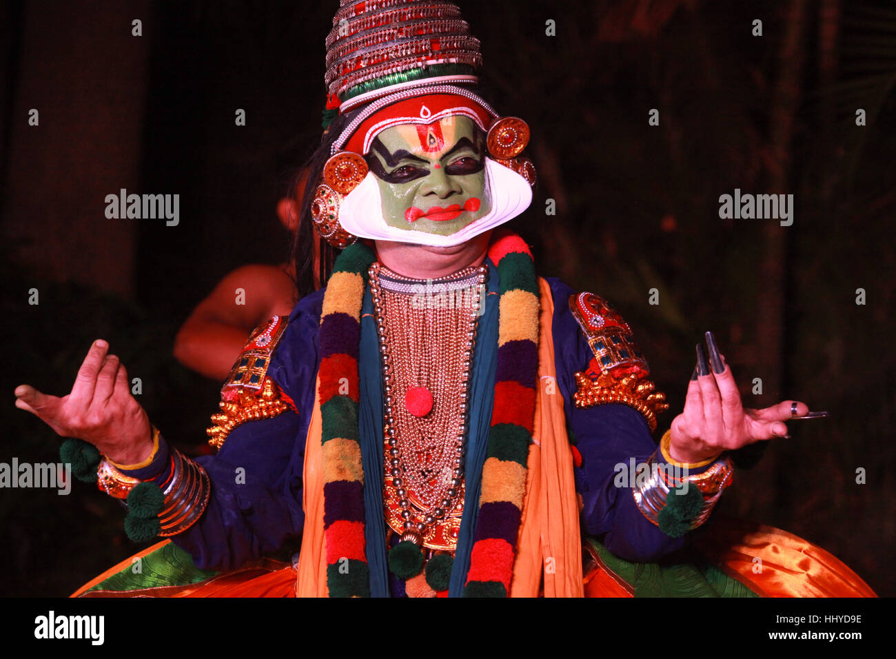 Krishna Kathakali Stock Photos & Krishna Kathakali Stock Images - Alamy
