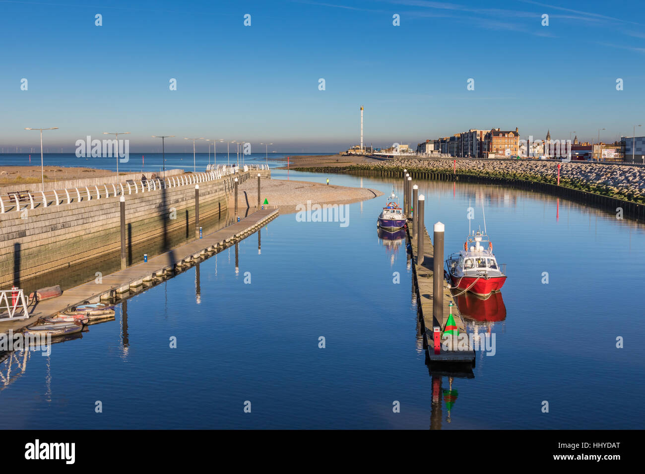 Rhyl harbour hi-res stock photography and images - Alamy