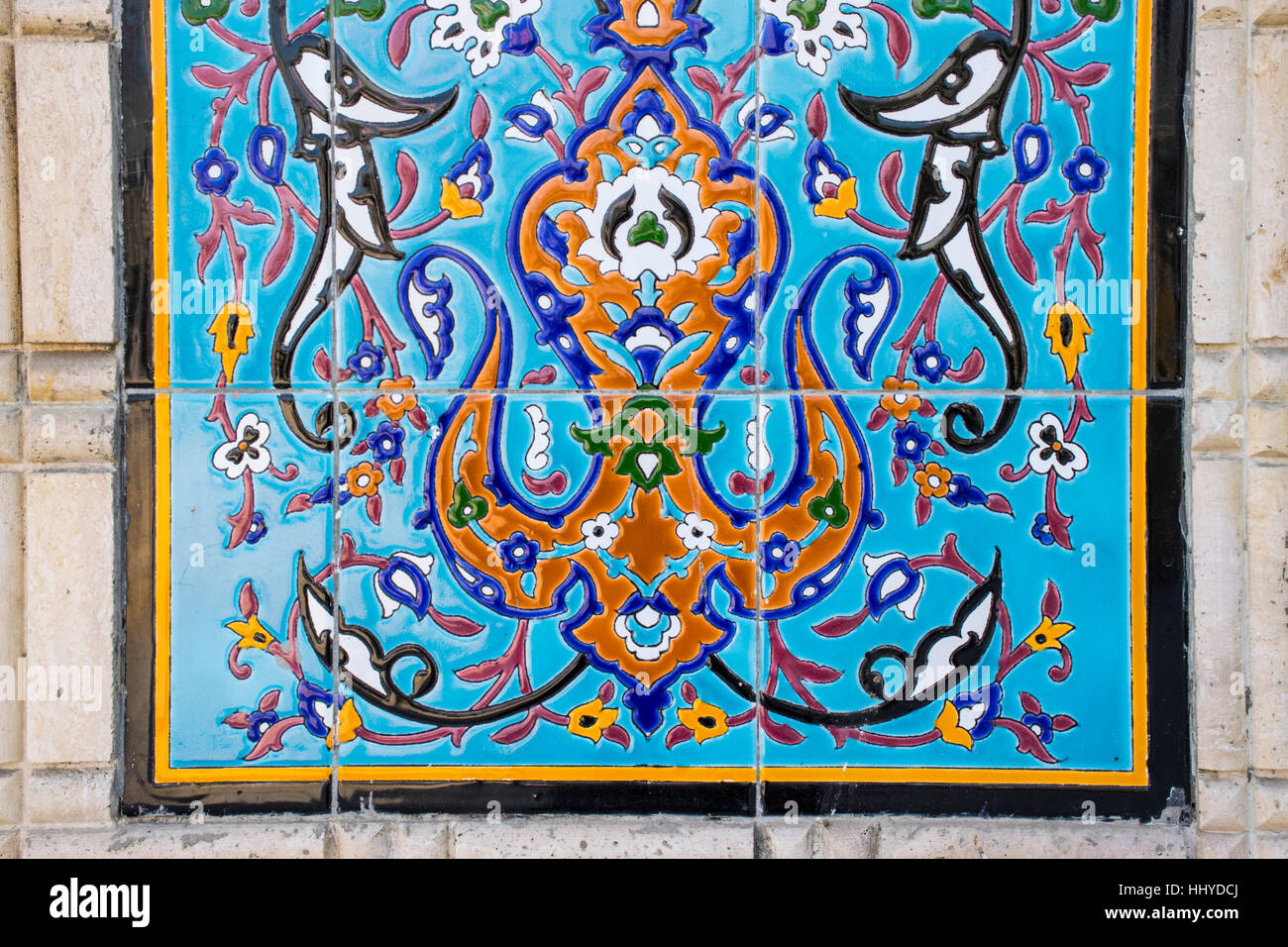 Ceramics of a mosque Stock Photo - Alamy