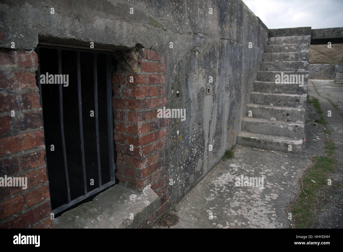 High Angle Battery, The Verne, Portland, Dorset, UK Stock Photo - Alamy