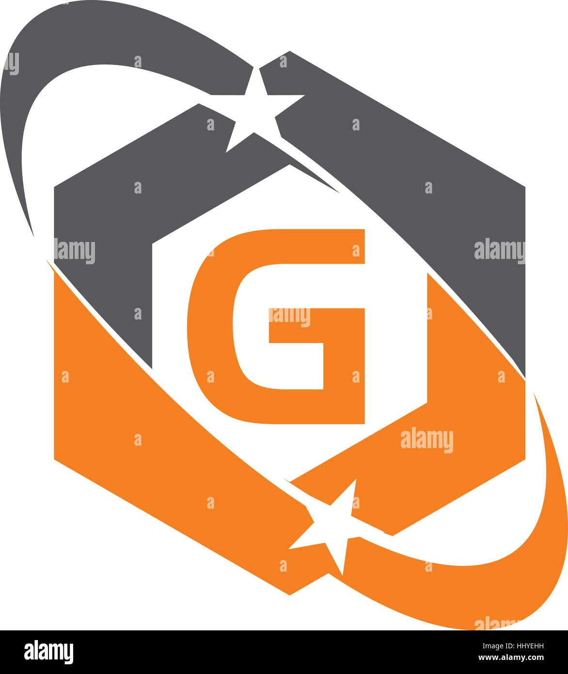 Letter g star logo Cut Out Stock Images & Pictures - Alamy