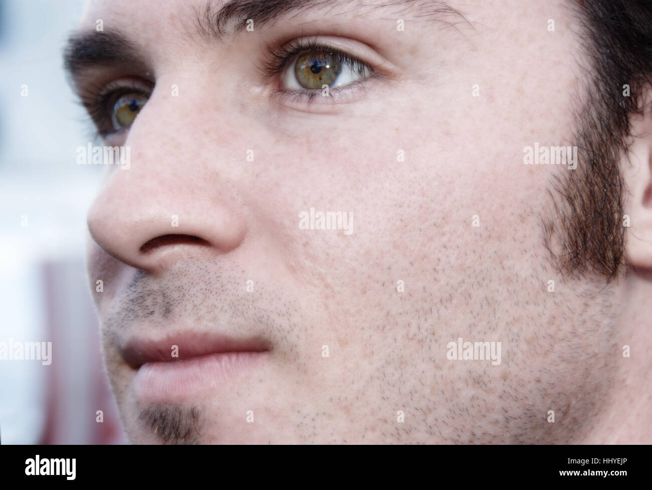Face of a man Stock Photo - Alamy