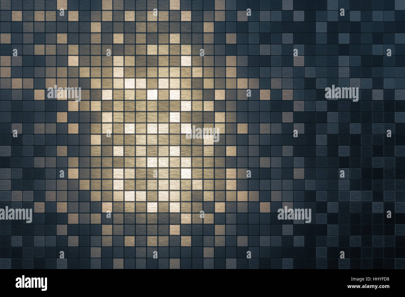 Mosaic square pattern background Stock Photo - Alamy