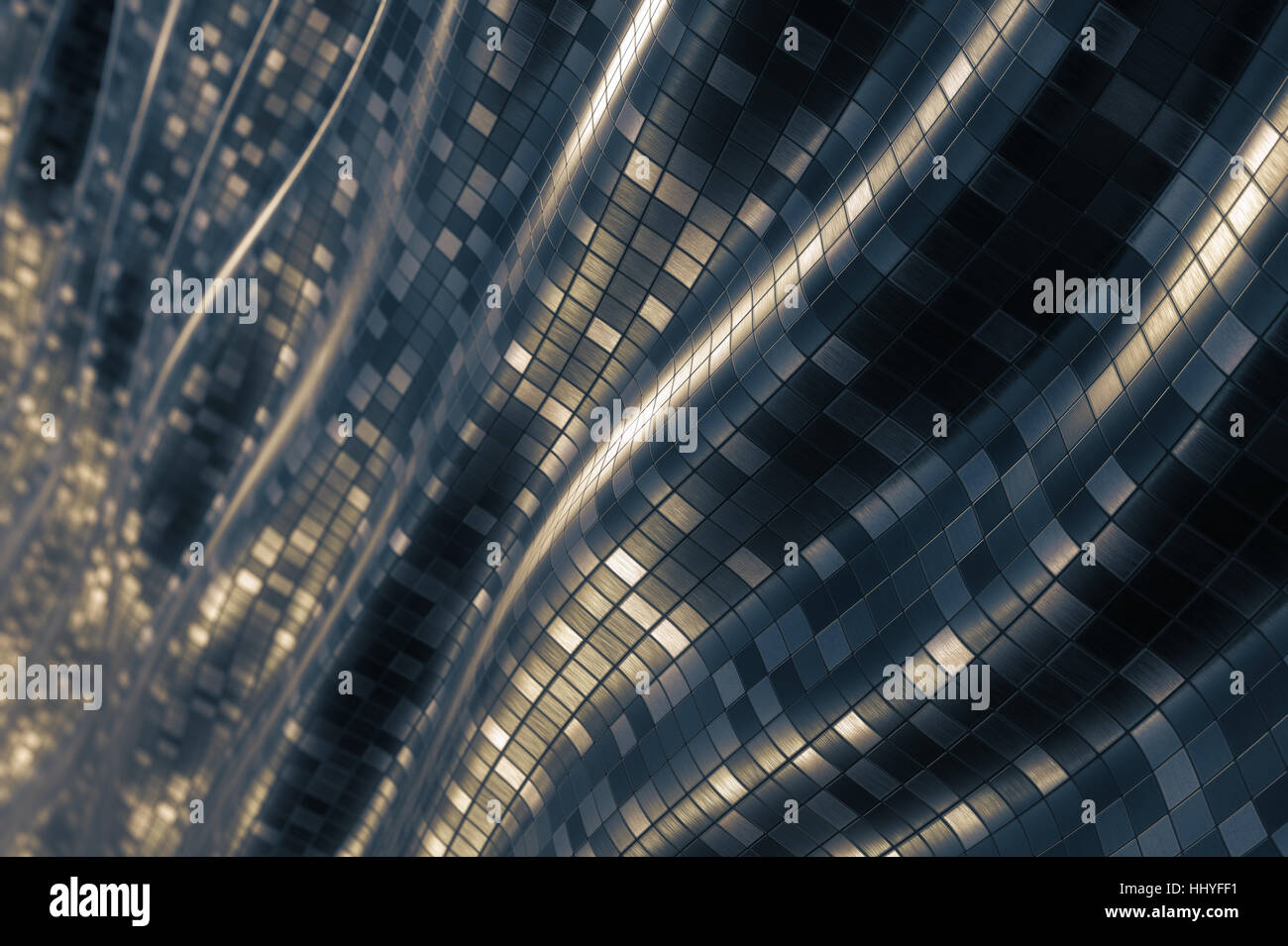 Metallic mosaic pattern abstract soft background Stock Photo - Alamy