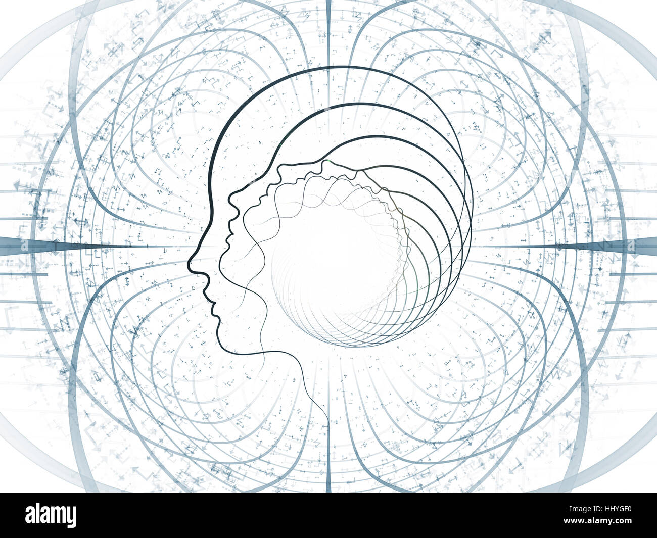 profile, calculation, arrangement, composition, space, face, human ...