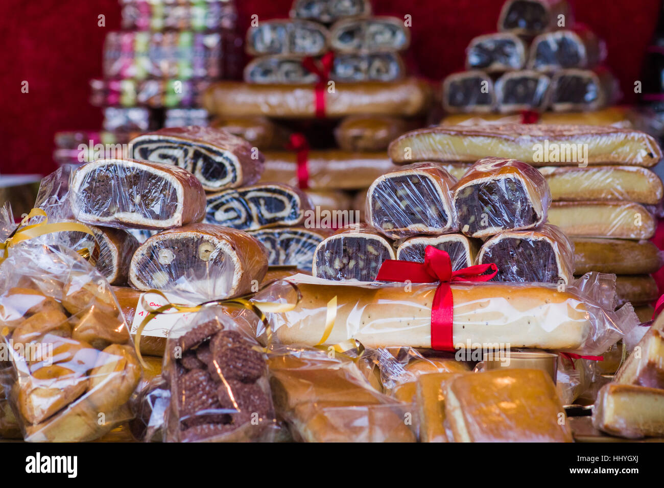 sweets at the christmas market Stock Photo - Alamy