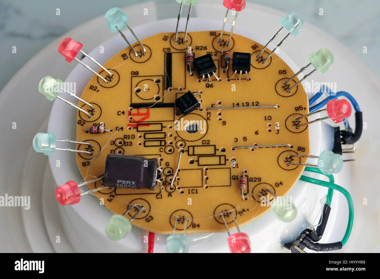 the world of small electronics Stock Photo - Alamy