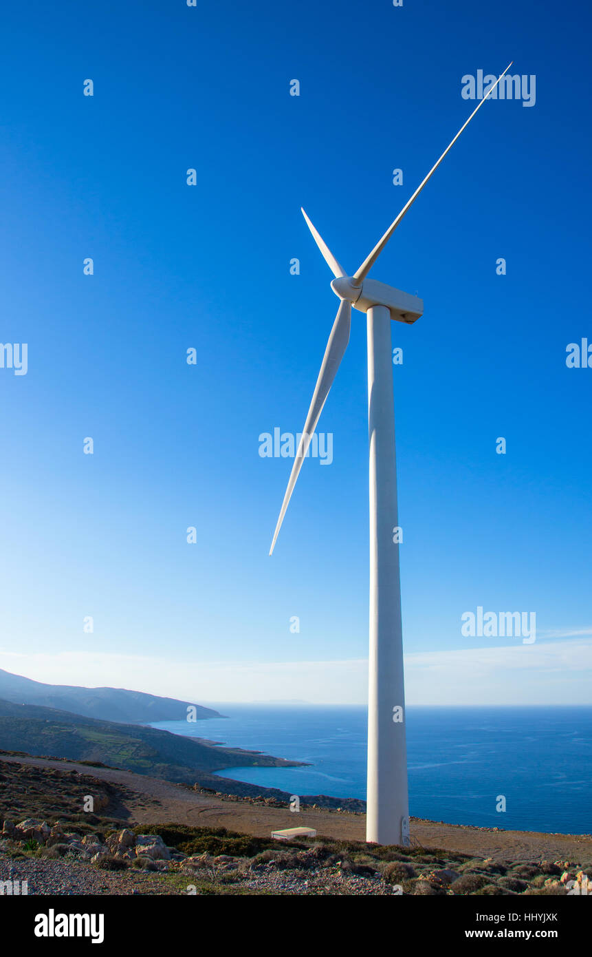 Electric wind turbines hi-res stock photography and images - Alamy