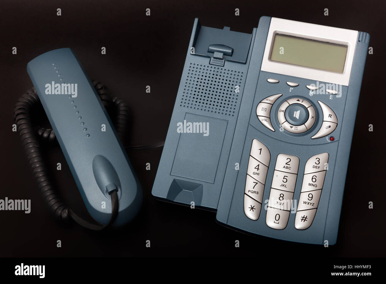 telephone, phone, blue, object, colour, connected, modern, modernity ...